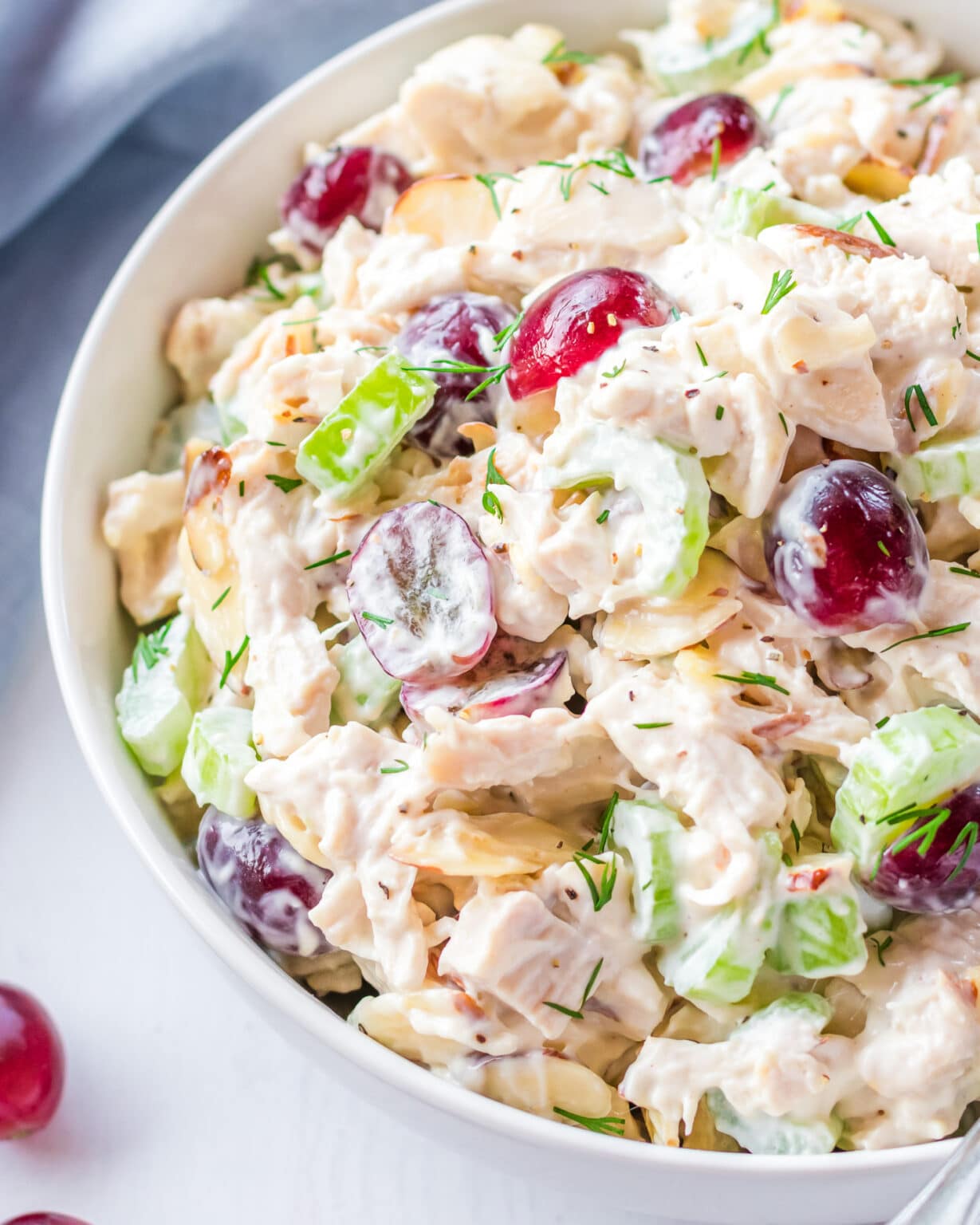 Easy Chicken Salad {CLASSIC Recipe} Ready in 10 Minutes!