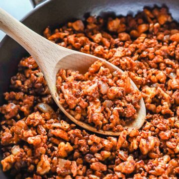 Vegan Walnut Taco Meat | Easy Recipe | Ready in 20 Minutes!