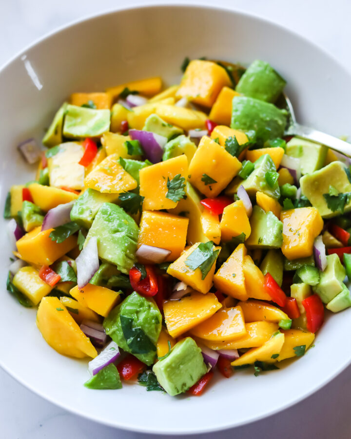 Mango and Avocado Salad — Her Wholesome Kitchen