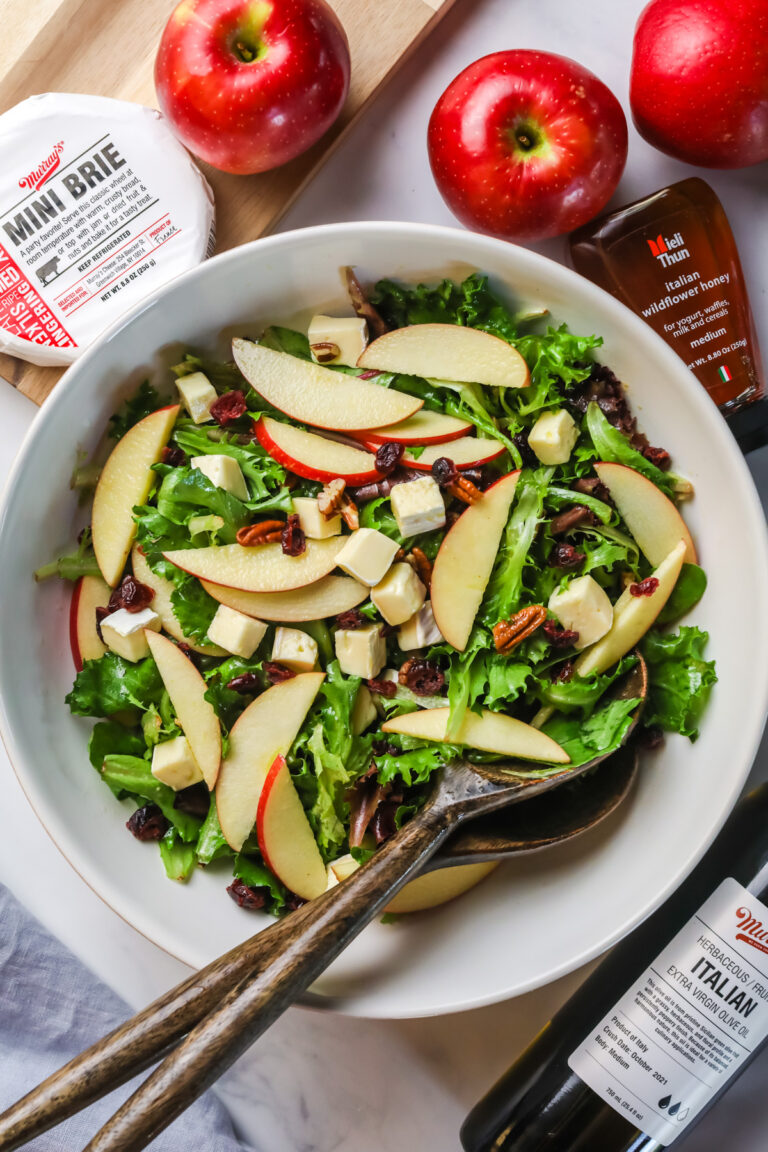 Apple Brie Salad — Her Wholesome Kitchen