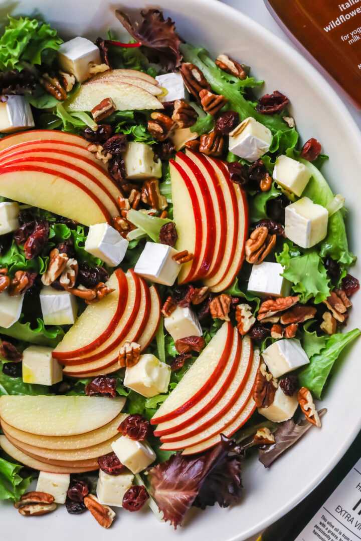 Apple Brie Salad — Her Wholesome Kitchen