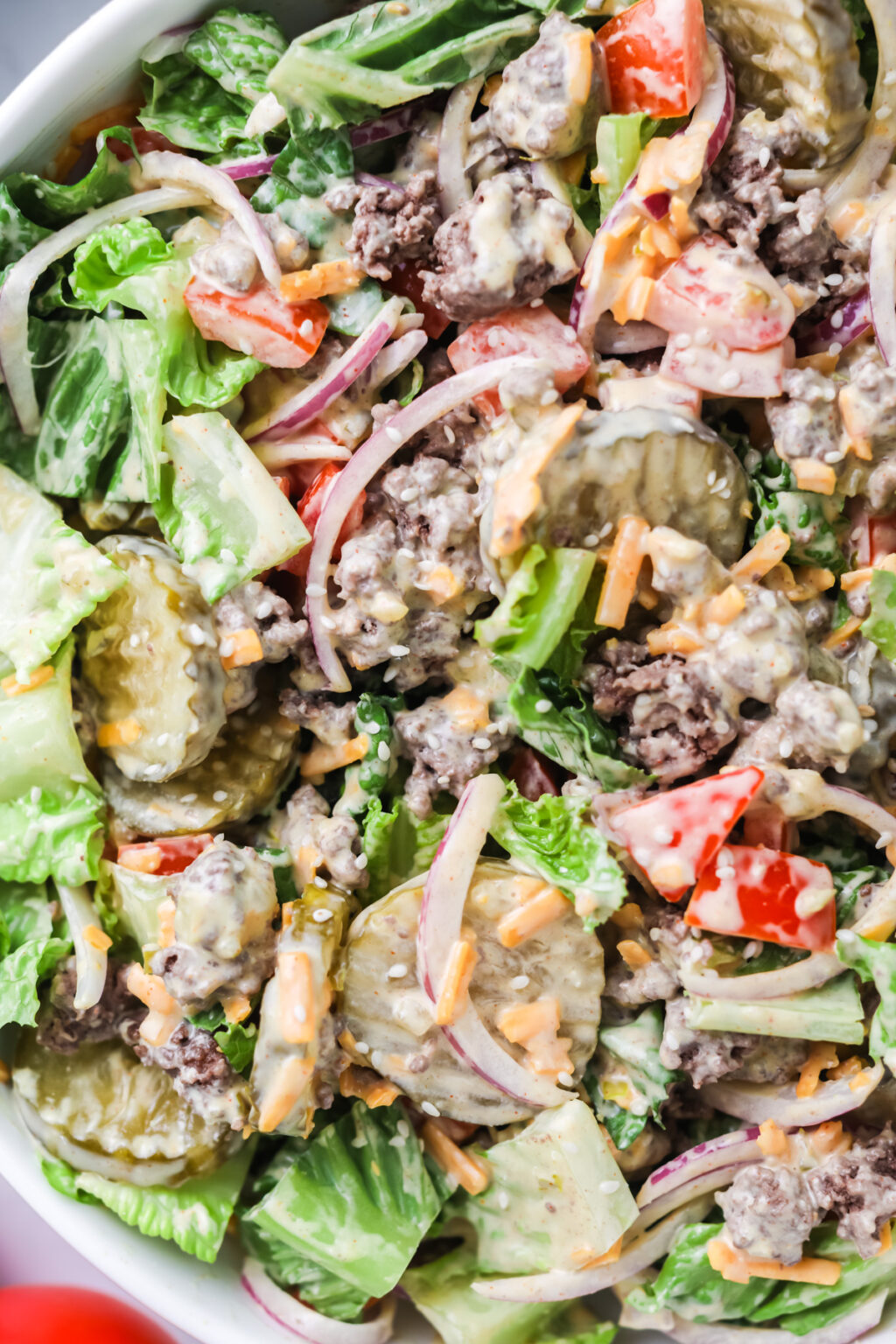 Easy Big Mac Salad | 20 Minute Recipe! + Big Mac Sauce