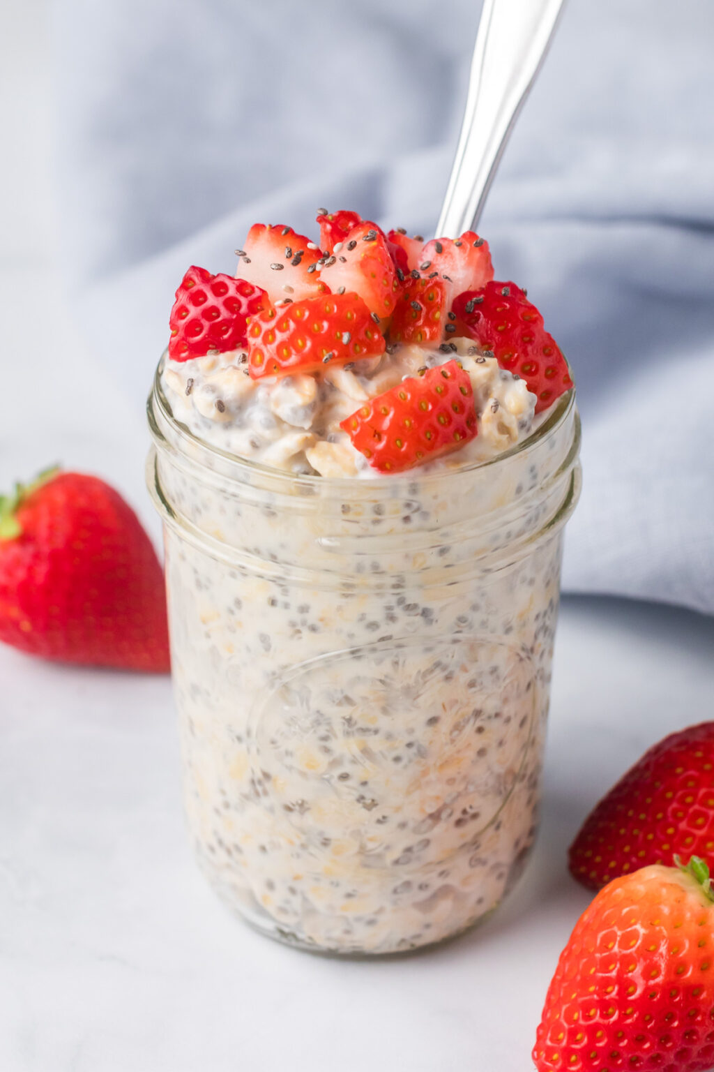 Kefir Overnight Oats | Quick & Easy Breakfast Recipe