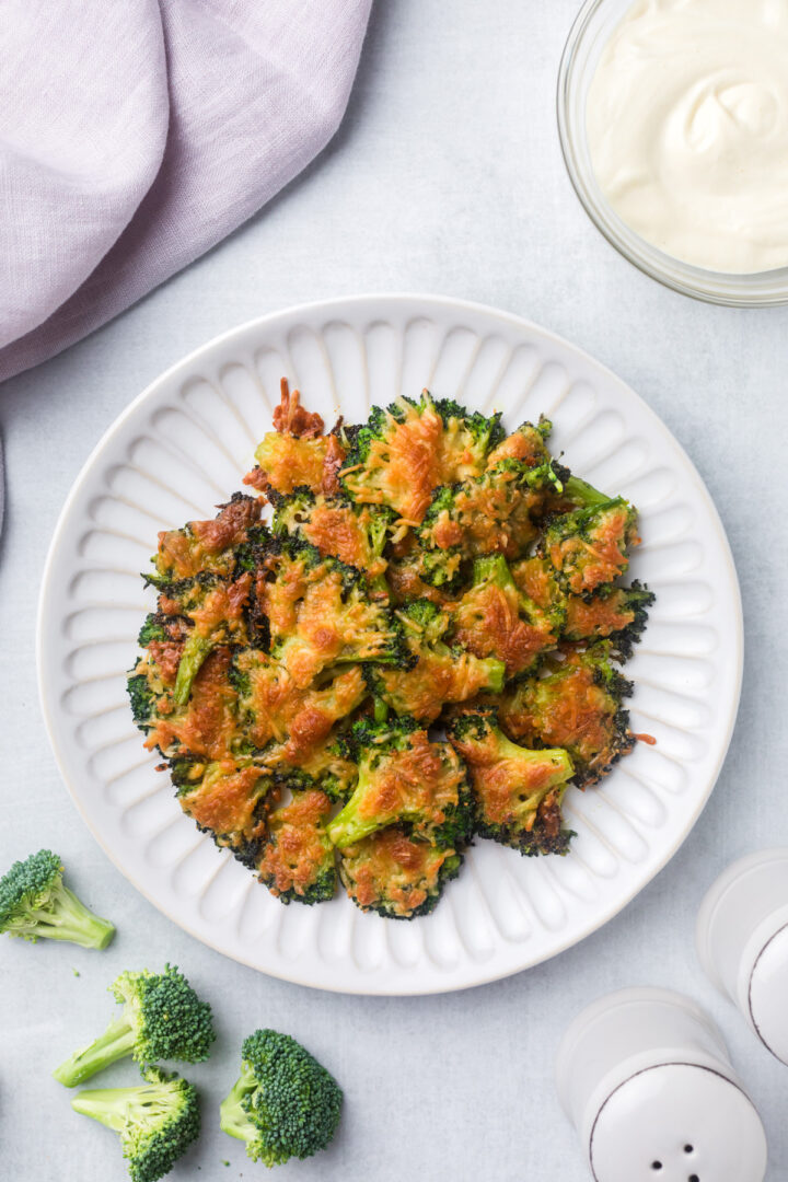 Crispy Smashed Broccoli with Parmesan | Easy Recipe